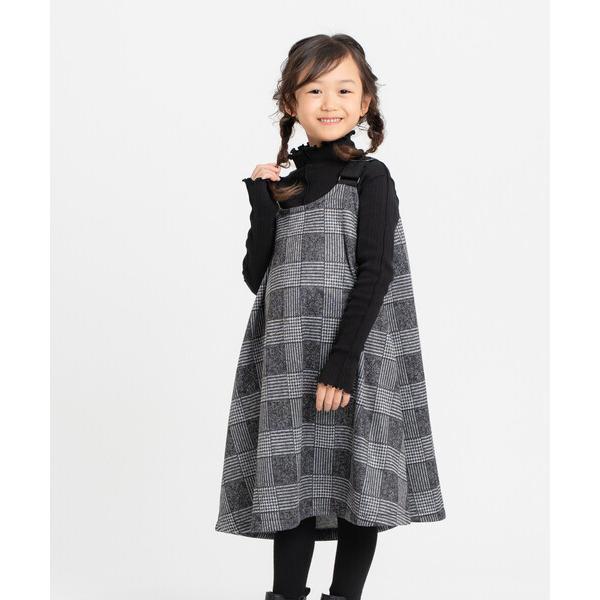 『セール実施中』ZOZO問い合わせ番号:100481377ショップ:COMME CA ISM，コムサイズムブランド:COMME CA ISM，コムサイズム商品名:グレンチェックプリント 裏起毛 ジャンパースカートカテゴリ:ワンピース/ドレス...