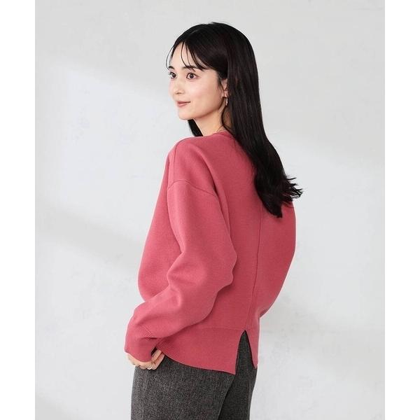 『タイムセール実施中』ZOZO問い合わせ番号:100482397ショップ:a.v.v，アー・ヴェ・ヴェブランド:a.v.v，アーヴェヴェ商品名:クロップドスウェットライクニットカテゴリ:トップス>ニット/セーターブランド品番:K2FB...