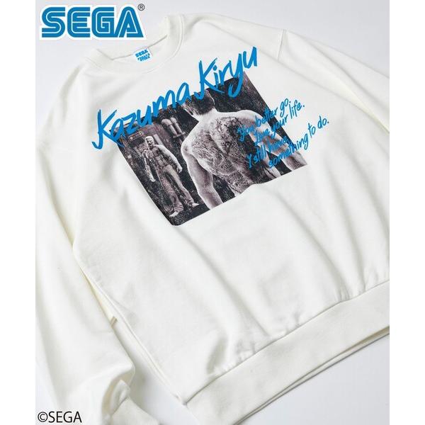 『セール実施中』ZOZO問い合わせ番号:100483091ショップ:FREAK'S STORE，フリークスストアブランド:SEGA，セガ，FREAK'S STORE，フリークスストア商品名:別注 龍が如く/桐生一馬/クルーネックスウェットカ...