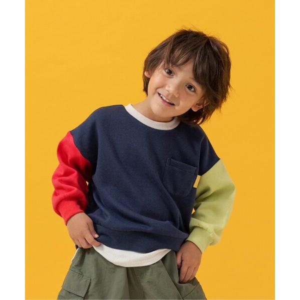 『タイムセール実施中』ZOZO問い合わせ番号:100483998ショップ:F.O.Online Store，エフオーオンラインストアブランド:BREEZE，ブリーズ商品名:【裏シャギー】あったかレイヤード風トレーナーカテゴリ:トップス&gt...