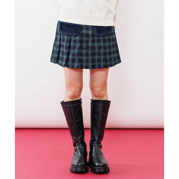 『タイムセール実施中』ZOZO問い合わせ番号:100484182ショップ:F.O.Online Store，エフオーオンラインストアブランド:algy，アルジー商品名:エコファーフラッププリーツスカートカテゴリ:スカート>スカートブラ...