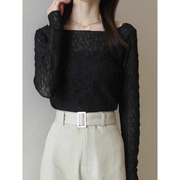 ZOZO問い合わせ番号:100490996ショップ:A AMEL，エイメルブランド:amel，エイメル，A AMEL，エイメル商品名:クラシックレースシアートップス / ブラックカテゴリ:トップス>シャツ/ブラウスブランド品番:822...