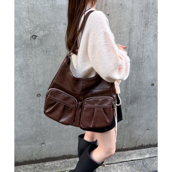 『タイムセール実施中』ZOZO問い合わせ番号:100492327ショップ:archives，アルシーヴブランド:archives，アルシーヴ商品名:ポケットワンショルダーバッグカテゴリ:バッグ>ショルダーバッグブランド品番:255-1...