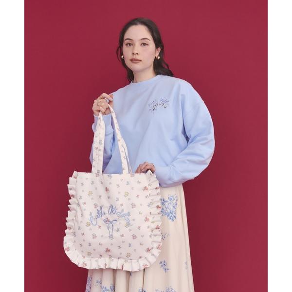 ZOZO問い合わせ番号:100492459ショップ:Cath Kidston，キャス キッドソンブランド:Cath Kidston，キャスキッドソン商品名:フリルトートバッグカテゴリ:バッグ>トートバッグブランド品番:01ABZ073...