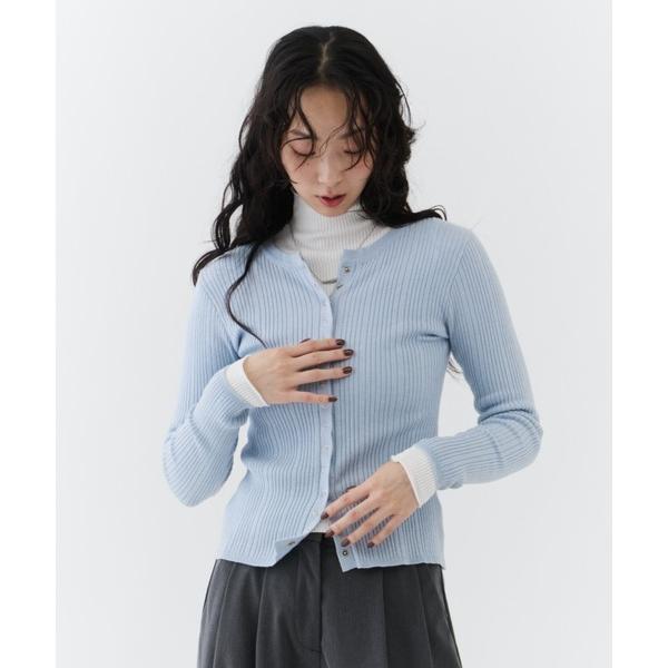 『セール実施中』ZOZO問い合わせ番号:100493009ショップ:Auntie Rosa，アンティローザブランド:NUJOH，ヌゾ商品名:Snap Rib Top / スナップリブトップカテゴリ:トップス>Tシャツ/カットソーブラン...