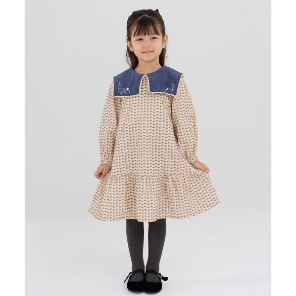 『セール実施中』ZOZO問い合わせ番号:100523994ショップ:moimoln，モイモルンブランド:moimoln，モイモルン商品名:【日本限定復刻企画】シャツコールプリントマーメイドフレアワンピースカテゴリ:ワンピース/ドレス>...