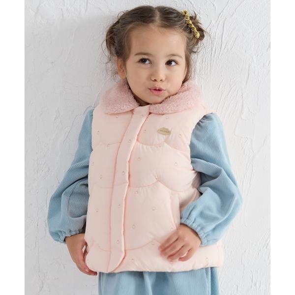 『セール実施中』ZOZO問い合わせ番号:100524008ショップ:moimoln，モイモルンブランド:moimoln，モイモルン商品名:ボエットパデットベストカテゴリ:トップス>ベストブランド品番:M254VEB29P素材:表地：ポ...