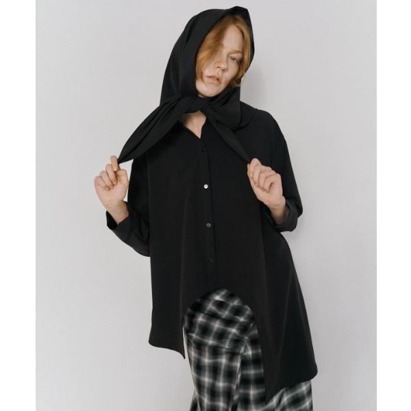 ZOZO問い合わせ番号:100524012ショップ:Jammin.，ジャミン ドットブランド:Muel Chic，ミュエルシック商品名:Canberra scarf shirt  キャンベラスカーフシャツカテゴリ:トップス>シャツ/ブ...