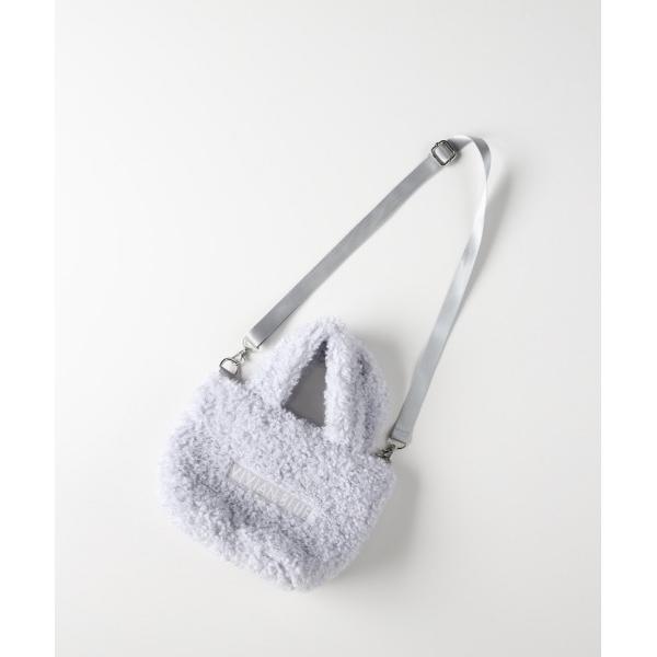 『タイムセール実施中』ZOZO問い合わせ番号:100555153ショップ:Right-on，ライトオンブランド:Right-on，ライトオン商品名:【VIVIAN BLUE】2WAYボアショルダートートバッグ (可愛いデザイン / 軽量 /...