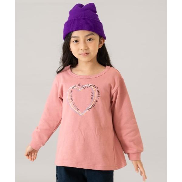 『セール実施中』ZOZO問い合わせ番号:100555166ショップ:petit main，プティマインブランド:and D. petit main，アンドディープティマイン商品名:スウェットプリントAラインプルオーバーカテゴリ:トップス&g...