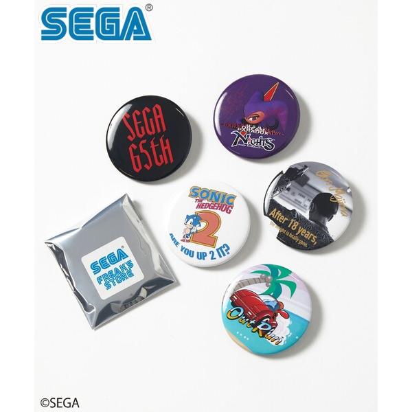 『セール実施中』ZOZO問い合わせ番号:100555204ショップ:FREAK'S STORE，フリークスストアブランド:SEGA，セガ，FREAK'S STORE，フリークスストア商品名:別注 SEGA 65th 缶バッジ/2個セット/ラ...