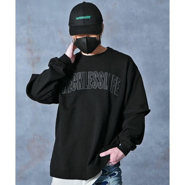 ZOZO問い合わせ番号:100586010ショップ:JOKER，ジョーカーブランド:DIVINER，ディヴァイナー，JOKER，ジョーカー商品名:Worn out Sweatshirt（ブラック/ブラック）カテゴリ:トップス>Tシャツ...