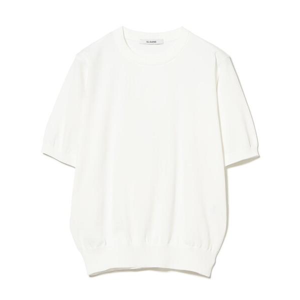 ZOZO問い合わせ番号:100617124ショップ:BEAMS WOMEN，ビームスウィメンブランド:SLOANE，スローン，Demi-Luxe BEAMS，デミルクス ビームス商品名:SLOANE / 18ゲージ 天竺 クルーネック ショ...