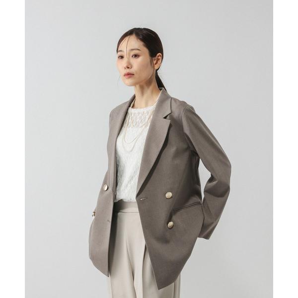 ZOZO問い合わせ番号:100618033ショップ:GLOBAL WORK，グローバルワークブランド:GLOBAL WORK，グローバルワーク商品名:ウツクシルエットダブルジャケット/581025カテゴリ:ジャケット/アウター>テーラ...