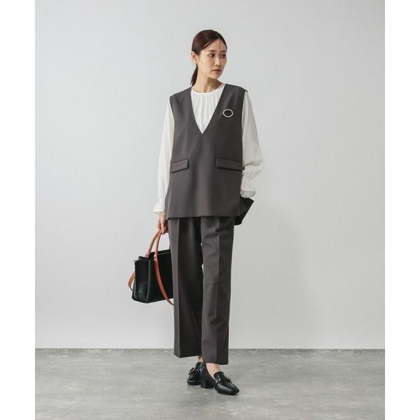 ZOZO問い合わせ番号:100618034ショップ:GLOBAL WORK，グローバルワークブランド:GLOBAL WORK，グローバルワーク商品名:ストレッチベスト＊ブラウス＊パンツセット/581026カテゴリ:ワンピース/ドレス>...