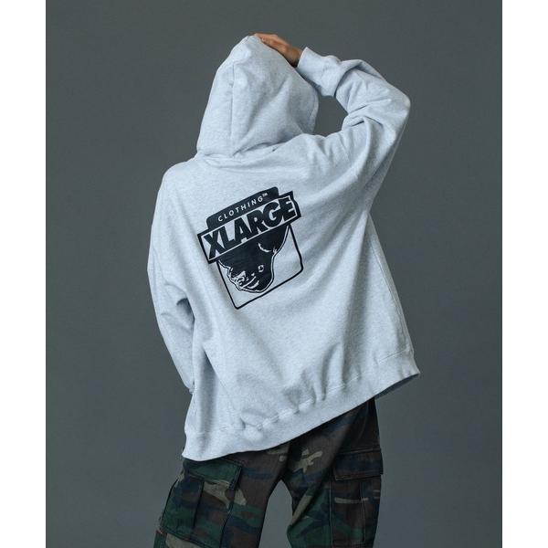 『タイムセール実施中』ZOZO問い合わせ番号:100619003ショップ:XLARGE，エクストララージブランド:XLARGE，エクストララージ商品名:【WEB限定】FLIP OG ZIP HOODED SWEATSHIRTカテゴリ:トップ...