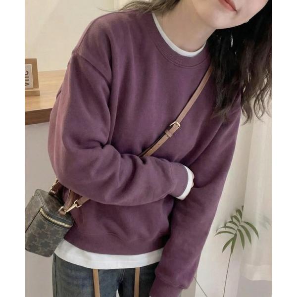 『タイムセール実施中』ZOZO問い合わせ番号:100619197ショップ:ANAP，アナップブランド:cammie，キャミー商品名:シンプルプルオーバーカテゴリ:トップス>スウェットブランド品番:CA3-1061素材:ポリエステル10...