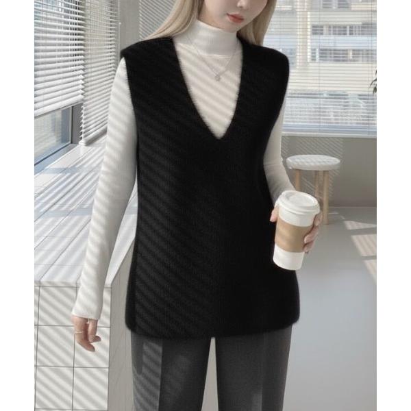 『タイムセール実施中』ZOZO問い合わせ番号:100619331ショップ:ANAP，アナップブランド:cammie，キャミー商品名:シャギーニットベストカテゴリ:トップス>ベストブランド品番:CA3-0914素材:ポリエステル100%...