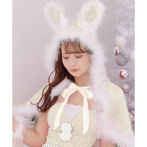 ※このアイテムは返品・交換対象外商品です。ZOZO問い合わせ番号:100619823ショップ:sugar nine，シュガーナインブランド:sugar nine，シュガーナイン商品名:ウサ耳ケープ サンタ小物 単品カテゴリ:雑貨/ホビー&g...