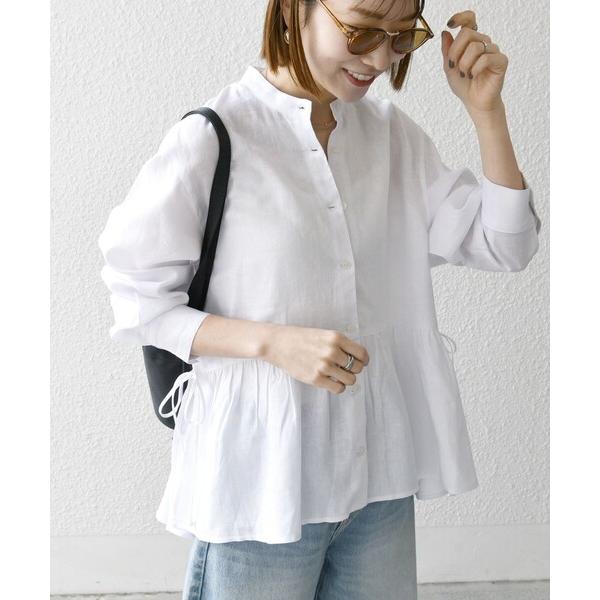 『タイムセール実施中』参考価格：12，100円発売時期：2025年05月コンディション：A（使用感なし）数回使用した程度で使用感が感じられないアイテム参考商品名：SHIPS any:〈洗濯機可能〉リネン ミックス リボン ペプラム バンドカ...