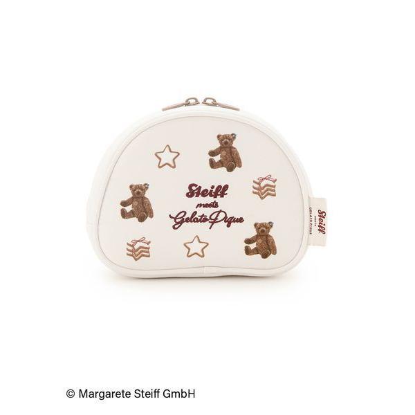 『セール実施中』ZOZO問い合わせ番号:100650230ショップ:gelato pique，ジェラート　ピケブランド:gelato pique，ジェラートピケ商品名:【Steiff】総柄ポーチカテゴリ:財布/小物>ポーチブランド品番...