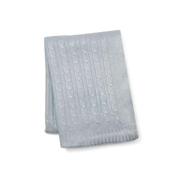 『セール実施中』ZOZO問い合わせ番号:100650366ショップ:Francfranc，フランフランブランド:Francfranc，フランフラン商品名:シャイニーケーブルニットスロー（ひざ掛け） 1400×1000 ライトブルーカテゴリ:...