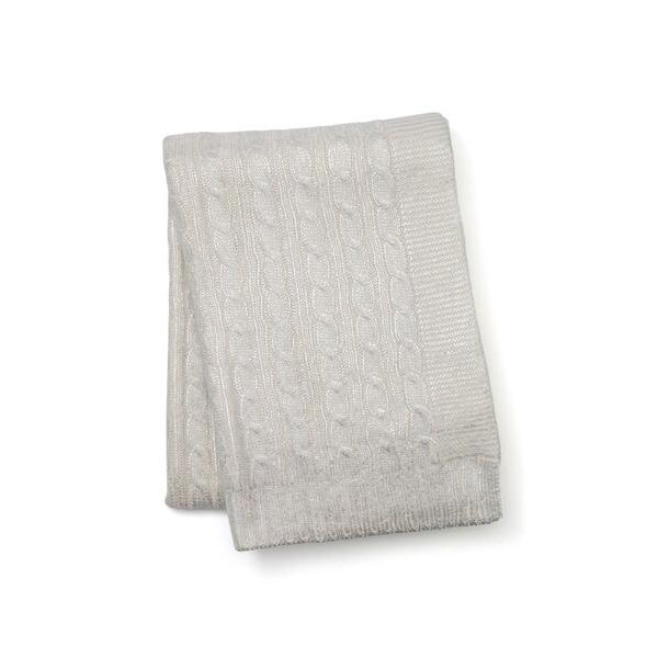 『セール実施中』ZOZO問い合わせ番号:100650373ショップ:Francfranc，フランフランブランド:Francfranc，フランフラン商品名:シャイニーケーブルニットスロー（ひざ掛け） 1400×1000 アイボリーカテゴリ:イ...