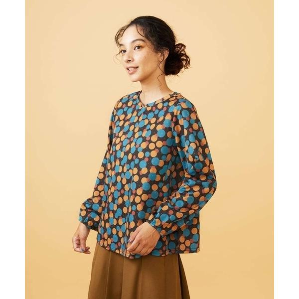 『セール実施中』ZOZO問い合わせ番号:100650438ショップ:Jocomomola，ホコモモラブランド:Jocomomola，ホコモモラ商品名:Calle de la Bola ドットプリントカットソーカテゴリ:トップス>Tシャ...