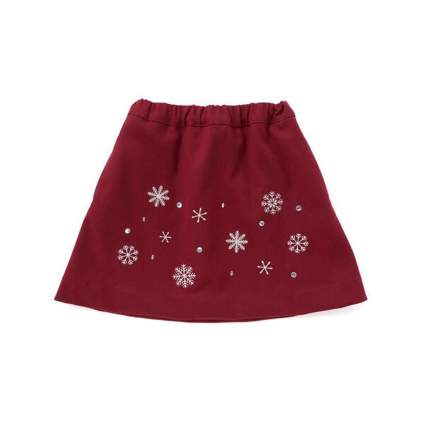 『タイムセール実施中』ZOZO問い合わせ番号:100650488ショップ:BEBE ONLINE STORE，ベベ オンラインストアブランド:BeBe Petits Pois Vert，ベベプチポワヴェール商品名:雪刺しゅう+ラインストーン...