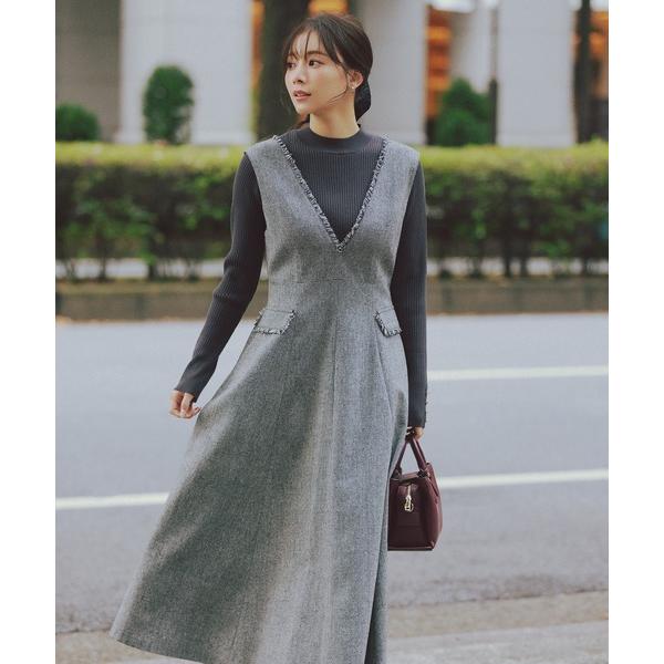 ZOZO問い合わせ番号:100650990ショップ:NATURAL BEAUTY BASIC，ナチュラルビューティーベーシックブランド:NATURAL BEAUTY BASIC，ナチュラルビューティーベーシック商品名:◇ツイーディーフリンジ...