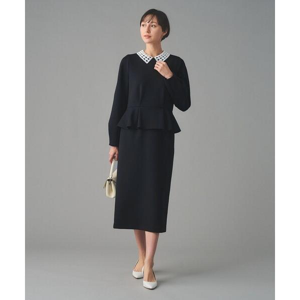 『セール実施中』ZOZO問い合わせ番号:100651176ショップ:UNITED ARROWS，ユナイテッドアローズブランド:UNITED ARROWS，ユナイテッドアローズ商品名:SPONGY ペプラム ワンピースカテゴリ:ワンピース/ド...