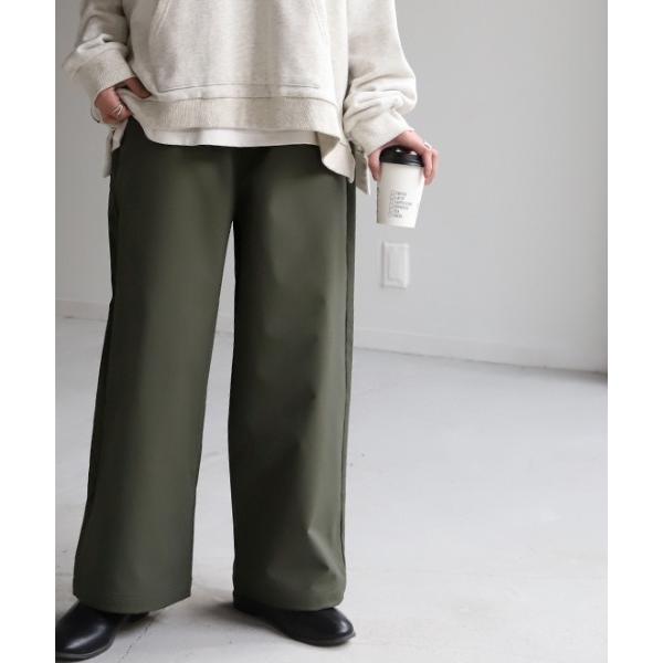 ZOZO問い合わせ番号:100651285ショップ:HUG.U，ハグユーブランド:HUG.U，ハグユー商品名:＜選べる2丈＞ 軽やか微起毛ワイドパンツカテゴリ:パンツ>その他パンツブランド品番:d382素材:ポリエステル90%， ナイ...