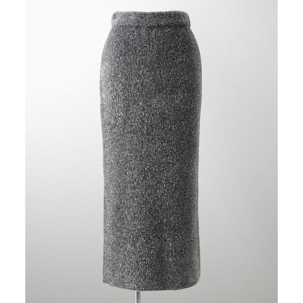 ZOZO問い合わせ番号:100651799ショップ:Joint Space，ジョイントスペースブランド:HUIT bouquet，ユイット商品名:ラメシャギー ニット スカート HUITカテゴリ:スカート>スカートブランド品番:hit...