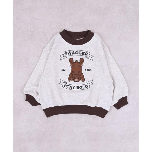 『タイムセール実施中』ZOZO問い合わせ番号:100652528ショップ:MARKEY'S，マーキーズブランド:LSP WOW，エルエスピーワオ，MARKEY'S，マーキーズ商品名:【LSP WOW!】裏毛動物刺繍脇リブトレーナーカテゴリ:...