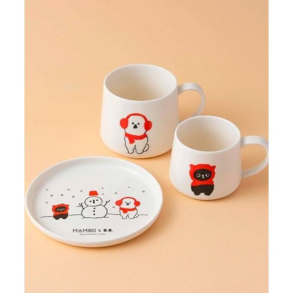 ZOZO問い合わせ番号:100652788ショップ:CLASKA，クラスカブランド:MAMBO，マンボ商品名:MAMBO ＆ B.B. ミニプレート / WINTER　snowmanカテゴリ:食器/キッチン>食器ブランド品番:5211...