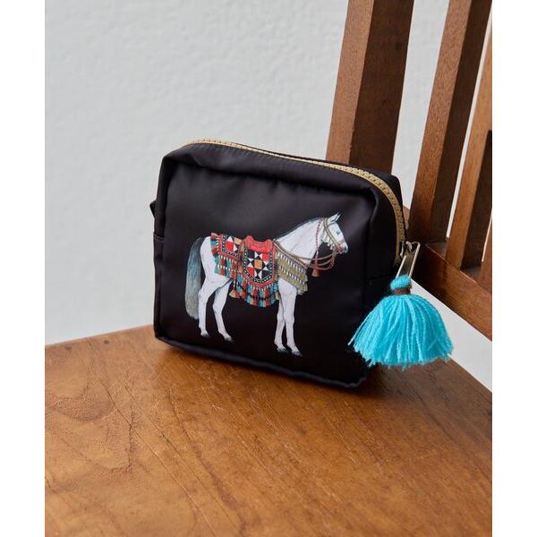 ZOZO問い合わせ番号:100653607ショップ:ear PAPILLONNER，イア パピヨネブランド:ear PAPILLONNER，イアパピヨネ商品名:sampo×earホースポーチカテゴリ:財布/小物>ポーチブランド品番:E...