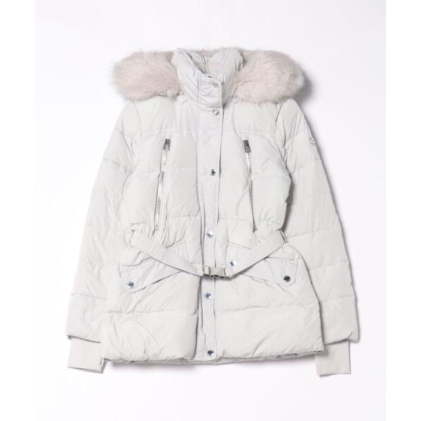 『セール実施中』ZOZO問い合わせ番号:100653760ショップ:MICHAEL KORS，マイケル・コースブランド:MICHAEL KORS，マイケルコース商品名:ベルテッド フォー ジップ パファージャケットカテゴリ:ジャケット/アウ...