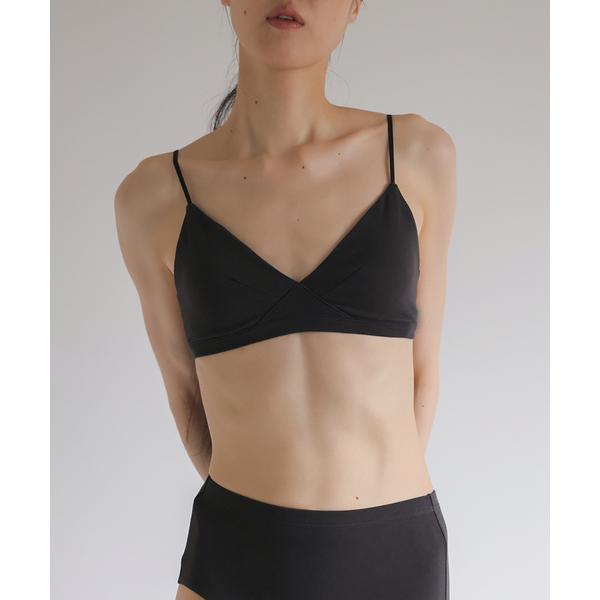 ZOZO問い合わせ番号:100663577ショップ:IENA，イエナブランド:EMILY WEEK，エミリーウィーク商品名:【RESET】オーガニックコットン混 ブラ（グレー）カテゴリ:アンダーウェア>ブラジャーブランド品番:2512...