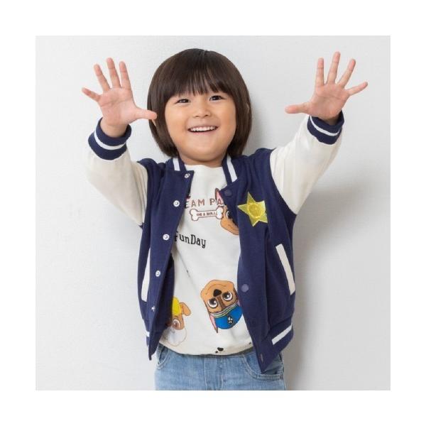 『タイムセール実施中』ZOZO問い合わせ番号:100684398ショップ:トイザらス・ベビーザらス，トイザラス ベビーザラスブランド:トイザらス・ベビーザらス，トイザラスベビーザラス商品名:パウ・パトロール 裏毛スタジャンカテゴリ:ジャケッ...