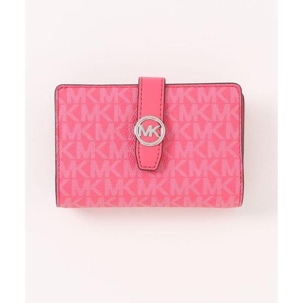 『セール実施中』ZOZO問い合わせ番号:100684475ショップ:MICHAEL KORS，マイケル・コースブランド:MICHAEL KORS，マイケルコース商品名:GREENWICH タブ ジップアラウンド ウォレット ミディアム - ...
