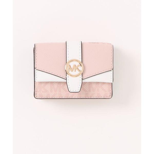 『セール実施中』ZOZO問い合わせ番号:100684483ショップ:MICHAEL KORS，マイケル・コースブランド:MICHAEL KORS，マイケルコース商品名:GREENWICH XS FLAP TRIFOLD ウォレットカテゴリ:...