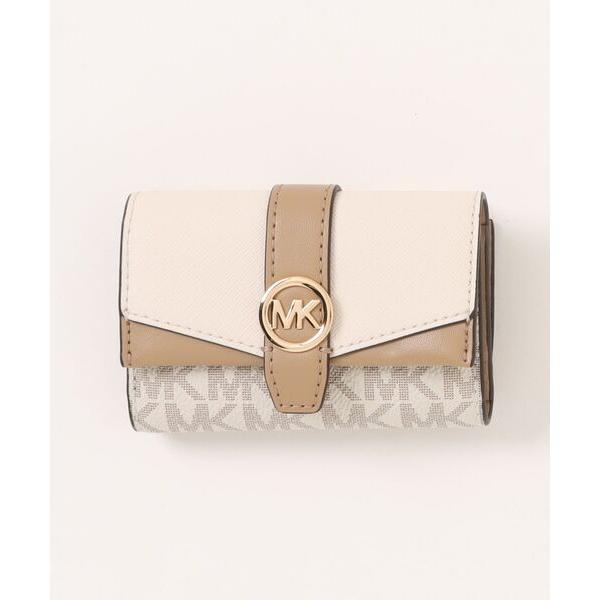 『セール実施中』ZOZO問い合わせ番号:100684485ショップ:MICHAEL KORS，マイケル・コースブランド:MICHAEL KORS，マイケルコース商品名:GREENWICH SM FLAP KEY CASE ウォレットカテゴリ...