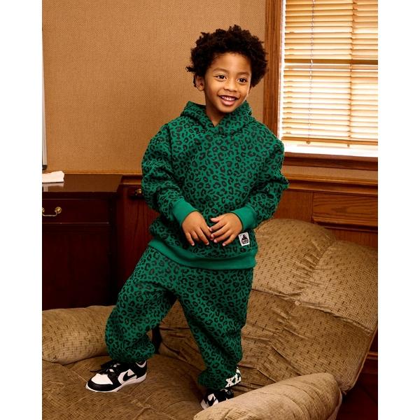 『セール実施中』ZOZO問い合わせ番号:100684852ショップ:X-girl Stages，エックスガール ステージスブランド:XLARGE KIDS，エクストララージキッズ商品名:レオパード総柄スウェットパンツカテゴリ:パンツ>...