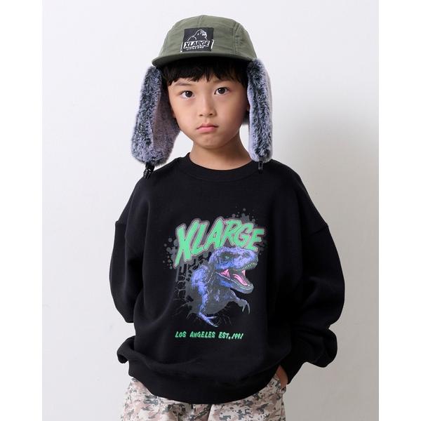 『セール実施中』ZOZO問い合わせ番号:100684866ショップ:X-girl Stages，エックスガール ステージスブランド:XLARGE KIDS，エクストララージキッズ商品名:ダイナソートレーナーカテゴリ:トップス>スウェッ...