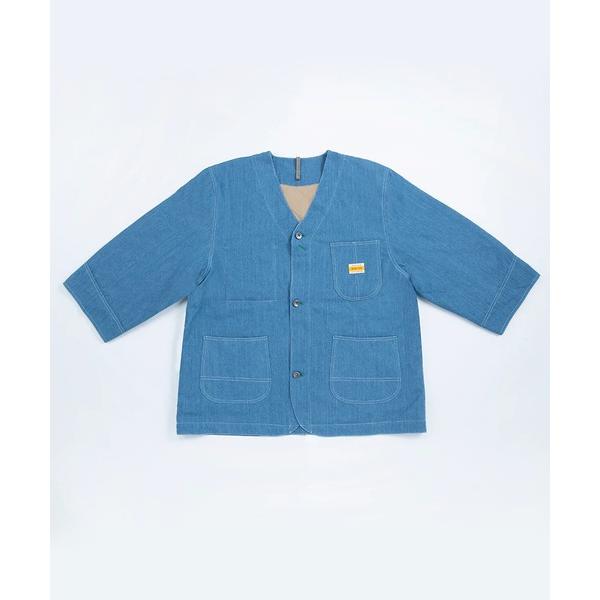 ZOZO問い合わせ番号:100684975ショップ:THE MILES，ザ マイルズブランド:THE MILES，ザ マイルズ商品名:DENIM CHORE_JKT DAN-TEN (DAN-TEN)カテゴリ:ジャケット/アウター>ブ...