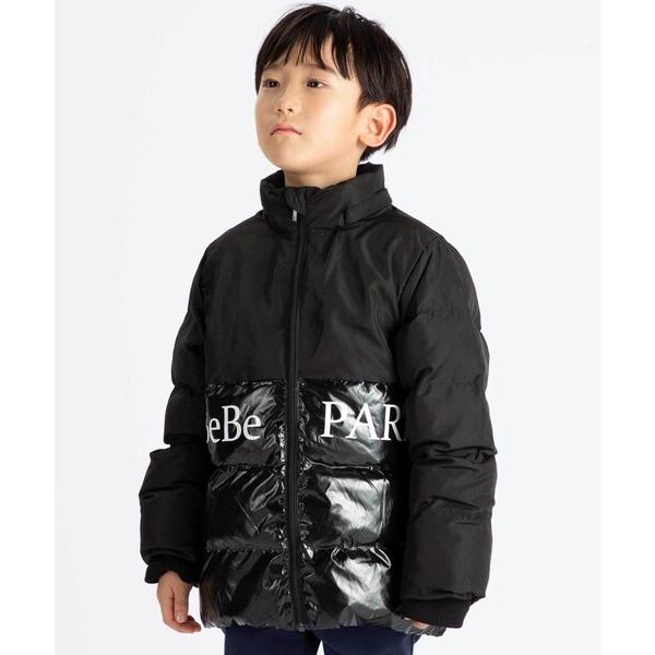 『タイムセール実施中』ZOZO問い合わせ番号:100685005ショップ:BEBE ONLINE STORE，ベベ オンラインストアブランド:BeBe，ベベ商品名:【撥水加工】タフタ切り替えロゴプリントフード中綿コートカテゴリ:ジャケット/...