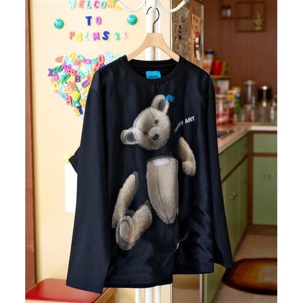 ZOZO問い合わせ番号:100685348ショップ:B'2nd，ビーセカンドブランド:maxsix，マックスシックス，B'2nd，ビーセカンド商品名:maxsix(マックスシックス）TEDDY BEAR 3D L/S TEEカテゴリ:トップ...