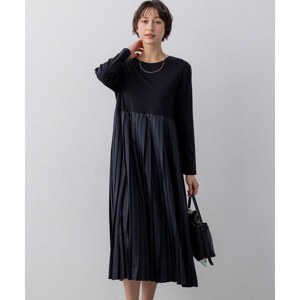 『セール実施中』ZOZO問い合わせ番号:100685407ショップ:23区，ニジュウサンクブランド:23区，ニジュウサンク商品名:ニットセットアップ プリーツコンビ ワンピースカテゴリ:ワンピース/ドレス>ワンピースブランド品番:OP...
