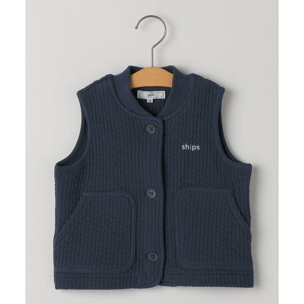 『セール実施中』ZOZO問い合わせ番号:100685418ショップ:SHIPS KIDS，シップス キッズブランド:SHIPS，シップス商品名:SHIPS KIDS:80〜90cm /ベビー キルト ベストカテゴリ:トップス>ベストブ...