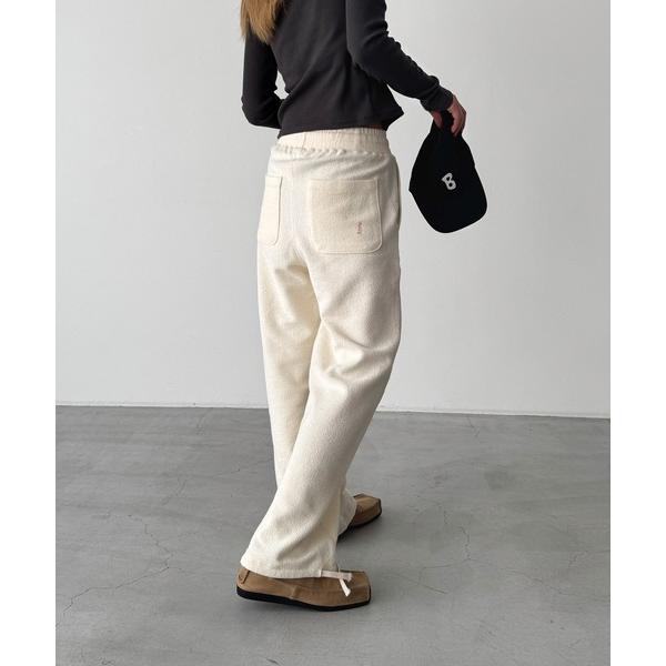 『タイムセール実施中』ZOZO問い合わせ番号:100685509ショップ:CANAL JEAN，キャナルジーンブランド:CANAL JEAN，キャナルジーン商品名:HARING　裏使い刺繍ジョガーパンツカテゴリ:パンツ>スウェットパン...